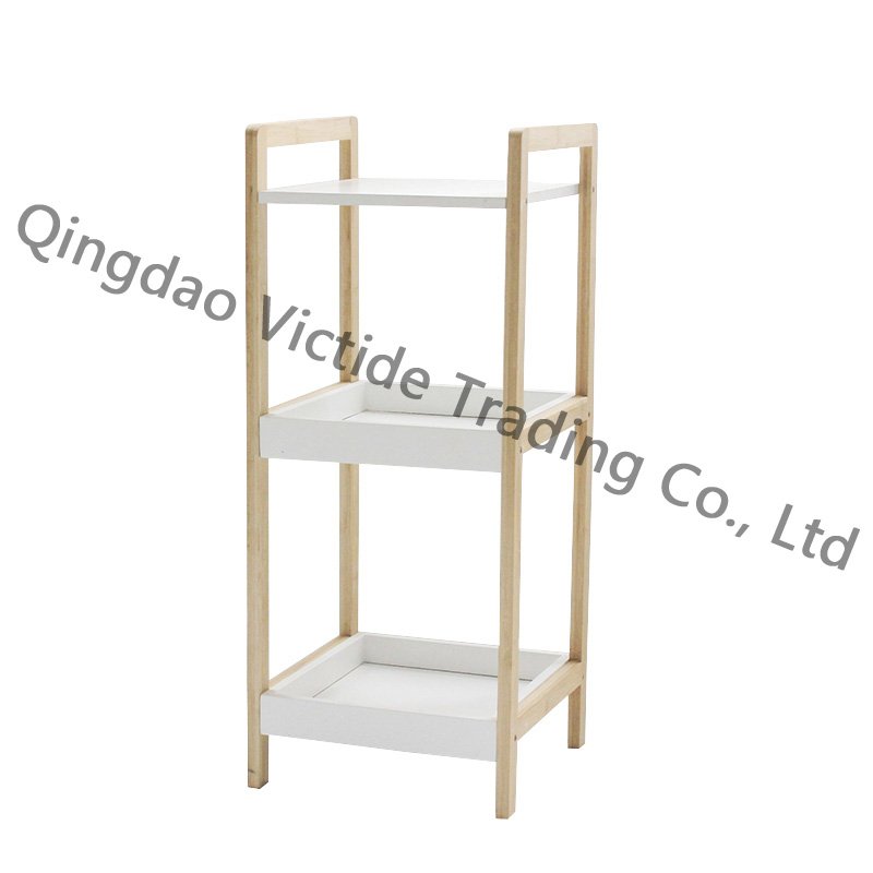 3 Shelf Bamboo Storage Caddy