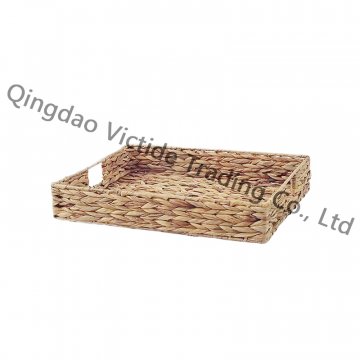 Rectangle Natural Water Hyacinth Tray